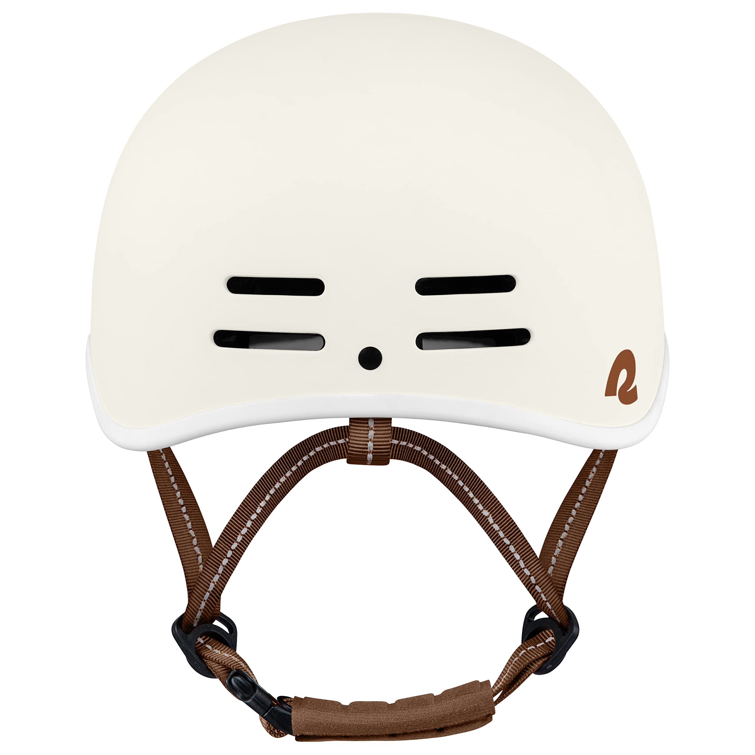 Retrospec Remi Adult Bike Helmet for Men & Women - Bicycle Helmet for Commuting, Road Biking, Skating, Matte Eggshell, Small 54-57cm