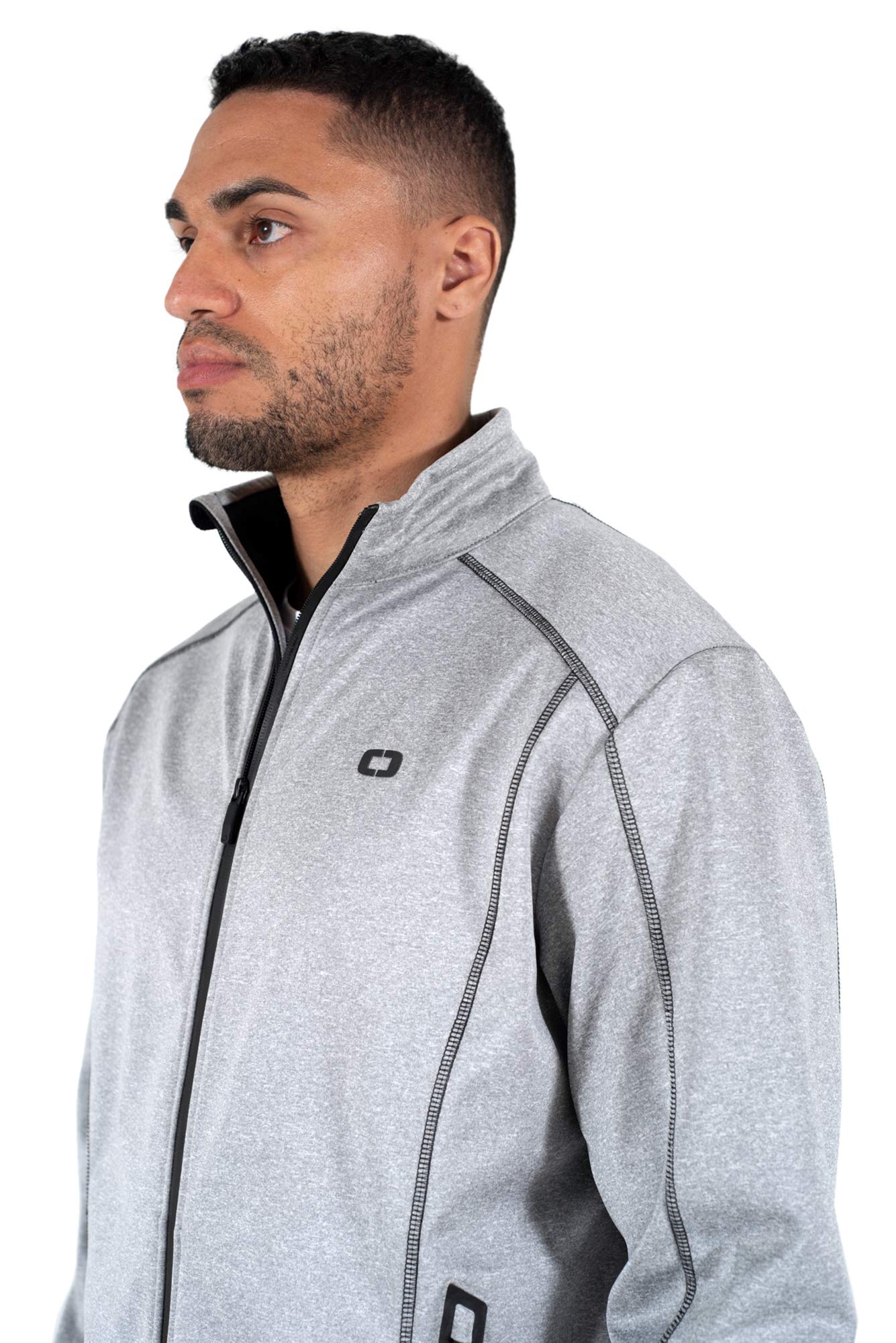 OGIO All Elements Tech Full Zip Jacket, Gray, XX-Large