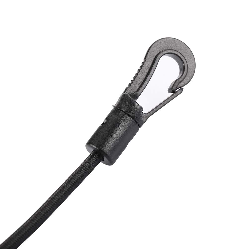 MOOCY Kayak Paddle Tether/Coiled Kayak Fishing Leash with Carabiner for Paddle, Rod SUP Kayaking Accessories