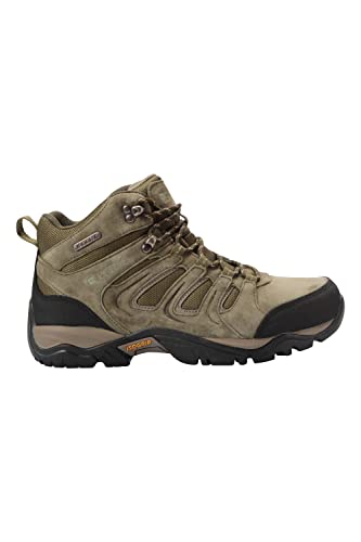 Mountain Warehouse Aspect Extreme Mens IsoGrip Waterproof Walking Boots Khaki 10 M US Men