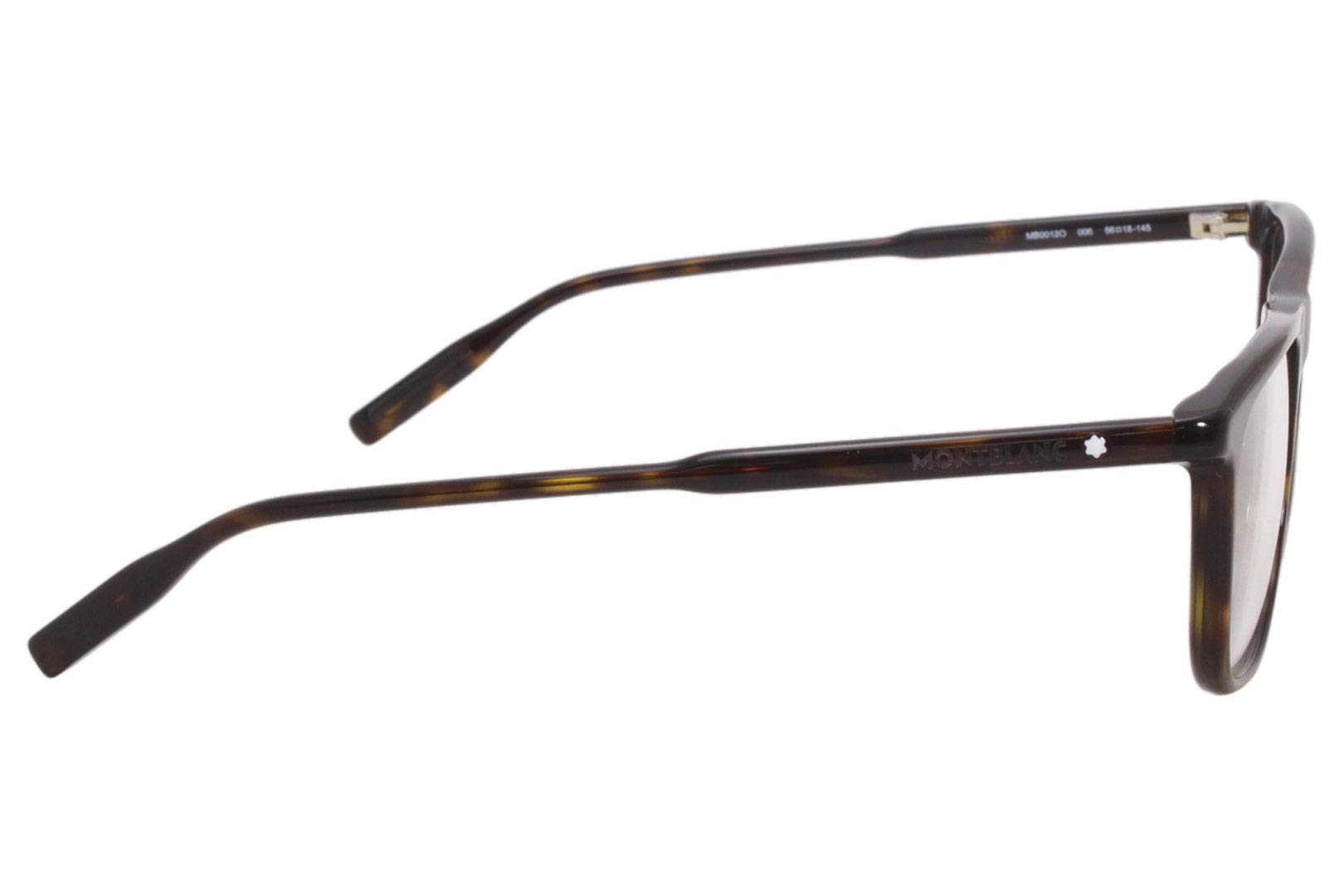 Mont Blanc MB0012O HAVANA 56/18/145 men eyewear frame
