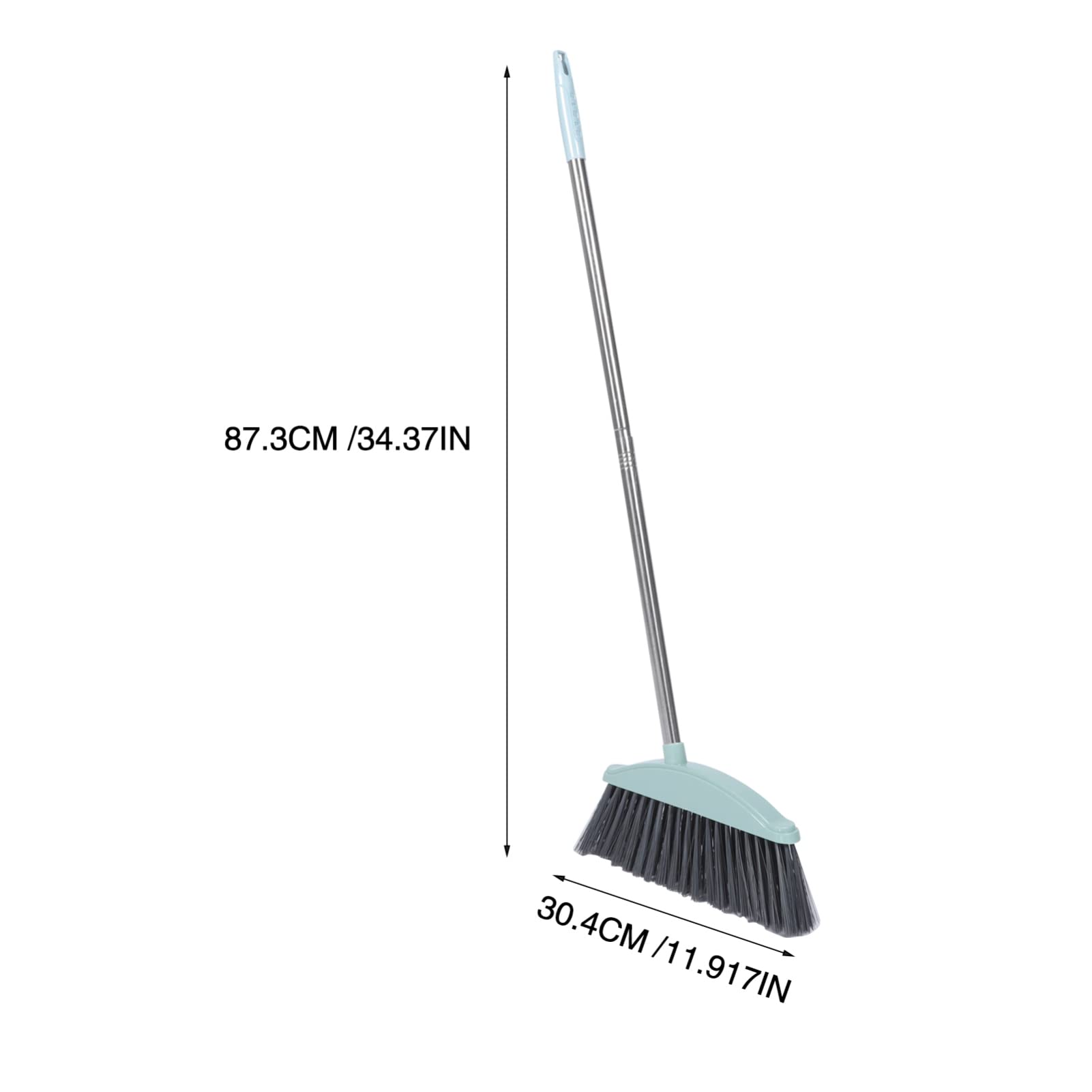 Yardwe Indoor Outdoor Broom Floor Cleaning Broom with Long Handle Heavy- Duty Household Brooms for Home Kitchen