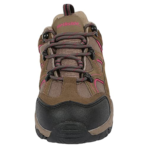 Northside womens Snohomish Low-w Hiking Shoe, Stone/Berry, 7.5 US
