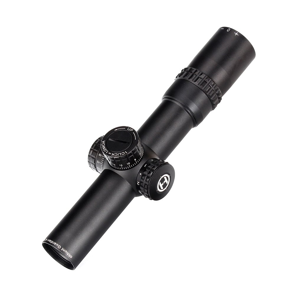 ohhunt 4.5x24E Compact Rifle Scope 1/2 Half Mil Dot Reticle Second Focal Plane Include 20mm Picatinny Mount