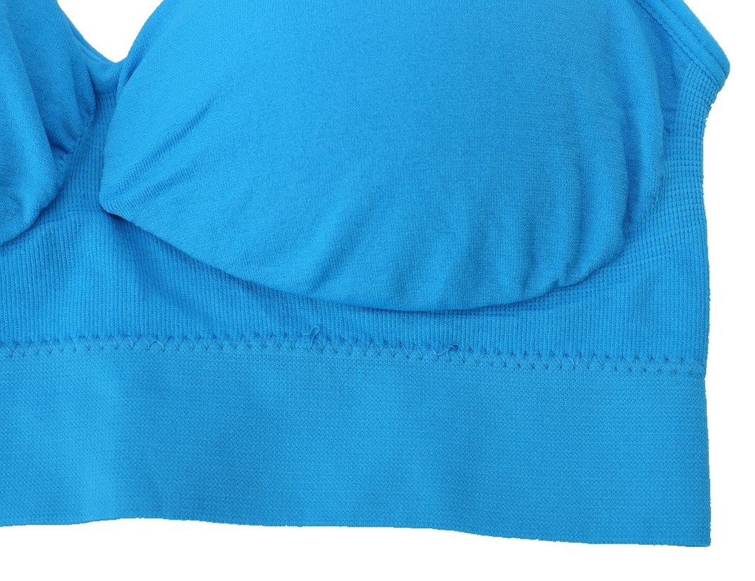 ohlyah Women s Seamless Wire-Free Bra with Removable Pads pack 5 Pack black White Nude Blue Purple XXXL 38DD 40D 42C 42D 44B 44C