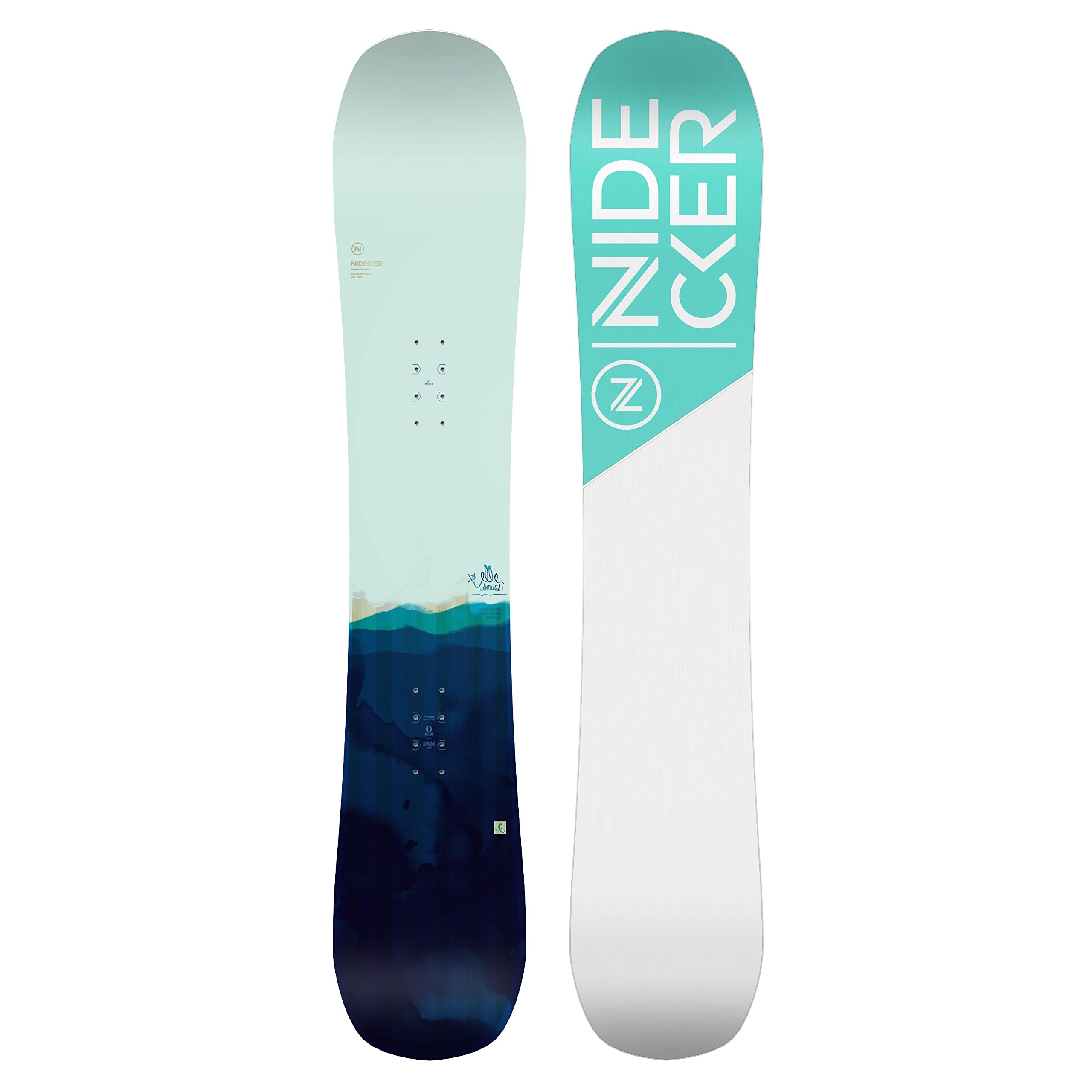 Nidecker, Women, Snowboard, Elle 147M, 2022, Directional Twin