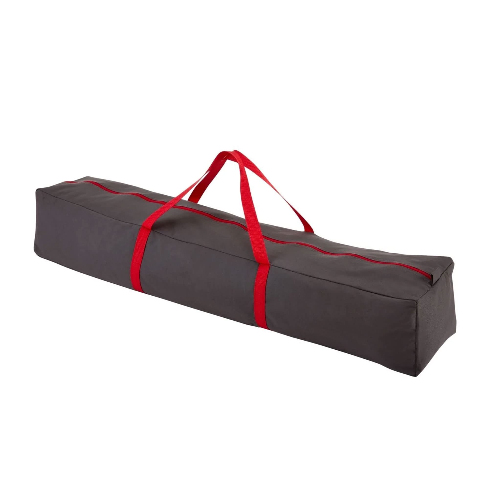 Outbound QuickCamp 6 Person 3 Season Lightweight Cabin Style Tent with a Heavy Duty 600 mm Coated Rainfly, Front Canopy, and Carry Bag, Red and White