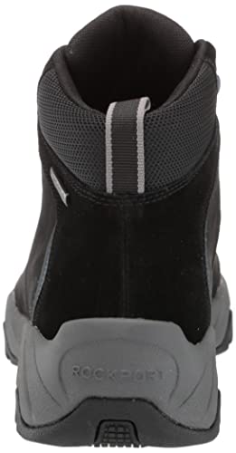 Rockport Women's XCS Spruce Peak Boot Waterproof Hiking, Black WP, 9.5