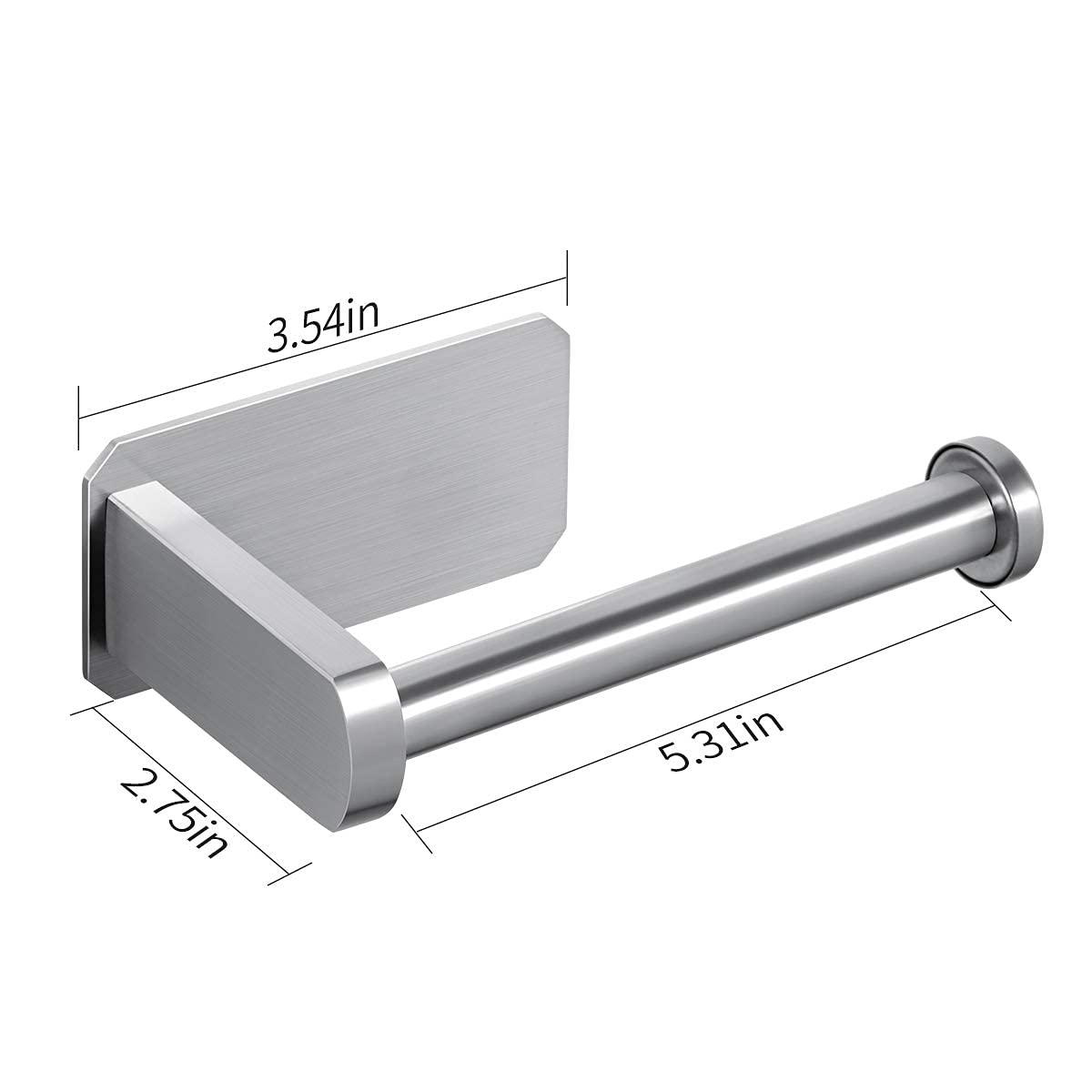 VAEHOLD Adhesive Paper Towel Holder and Toilet Paper Holder