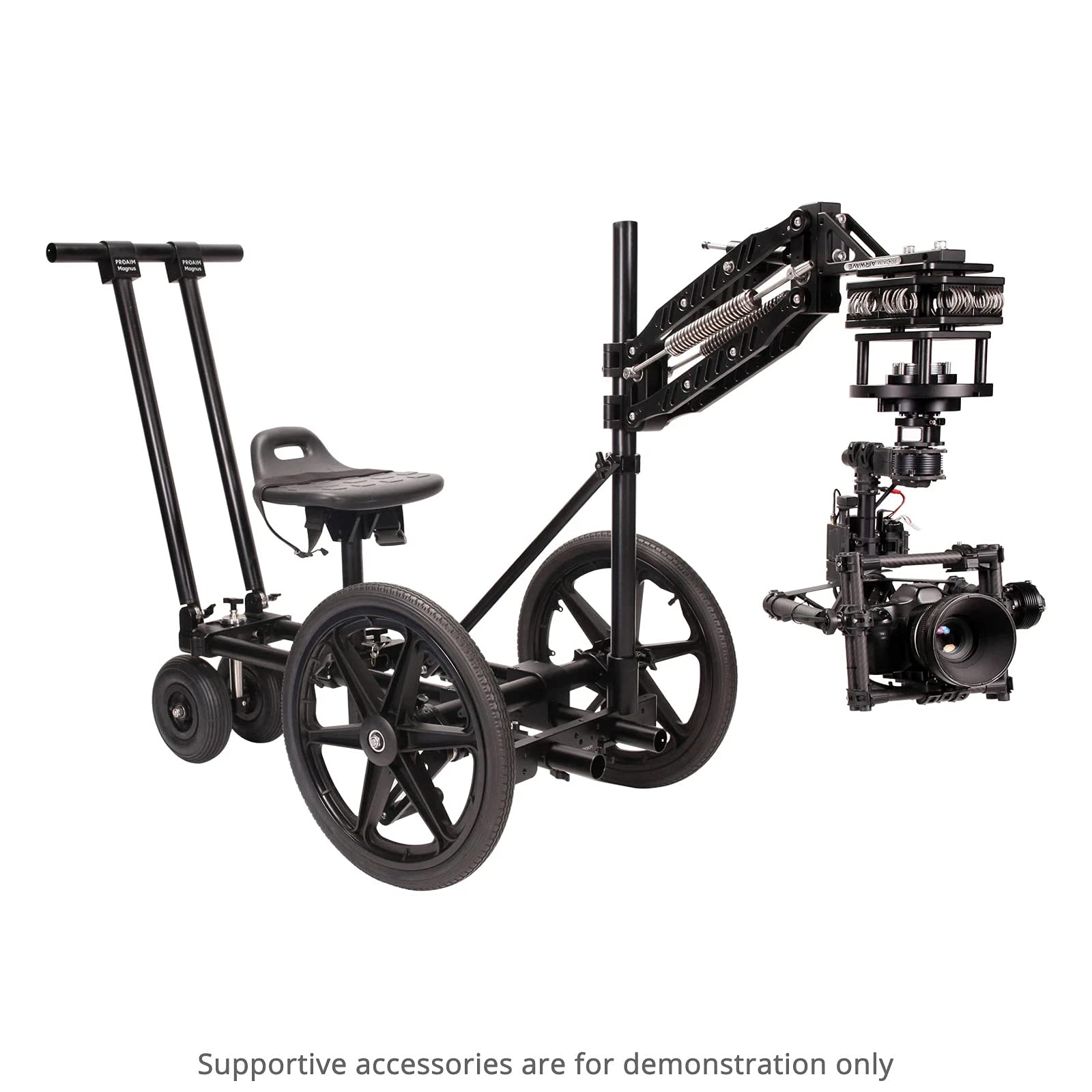 PROAIM 2ft Aluminum Speed Rail/Scaff Tube Ø 1-1/4” for Car/Vehicle Camera Rigging. for Slider, Dollies, Rickshaw, Vibration Isolator Arms & More. Multi-Purpose, Strong & Reliable (SRBL-114-03)