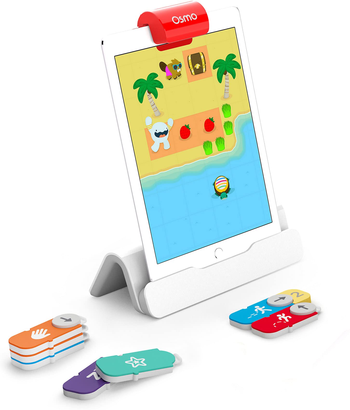 Osmo - Coding Family Bundle for iPhone, iPad & Fire Tablet - 3 Educational Learning Games - Ages 5-10+ - Coding Jam, Coding Awbie, Coding Duo - STEM Toy (Osmo Base Required) (Amazon Exclusive)