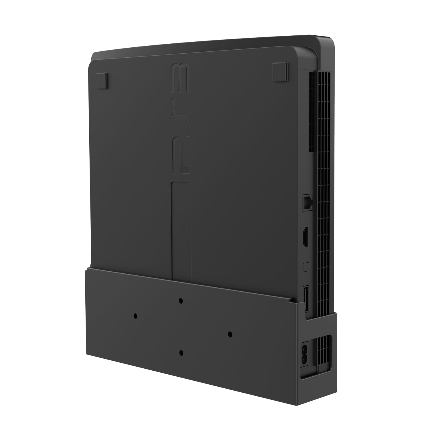 Monzlteck Wall Mount for PS3 Slim,Steel Mount Wall Holder Bracket for Playstation 3(CECH 2000-2500),Space Saving,wp3-s