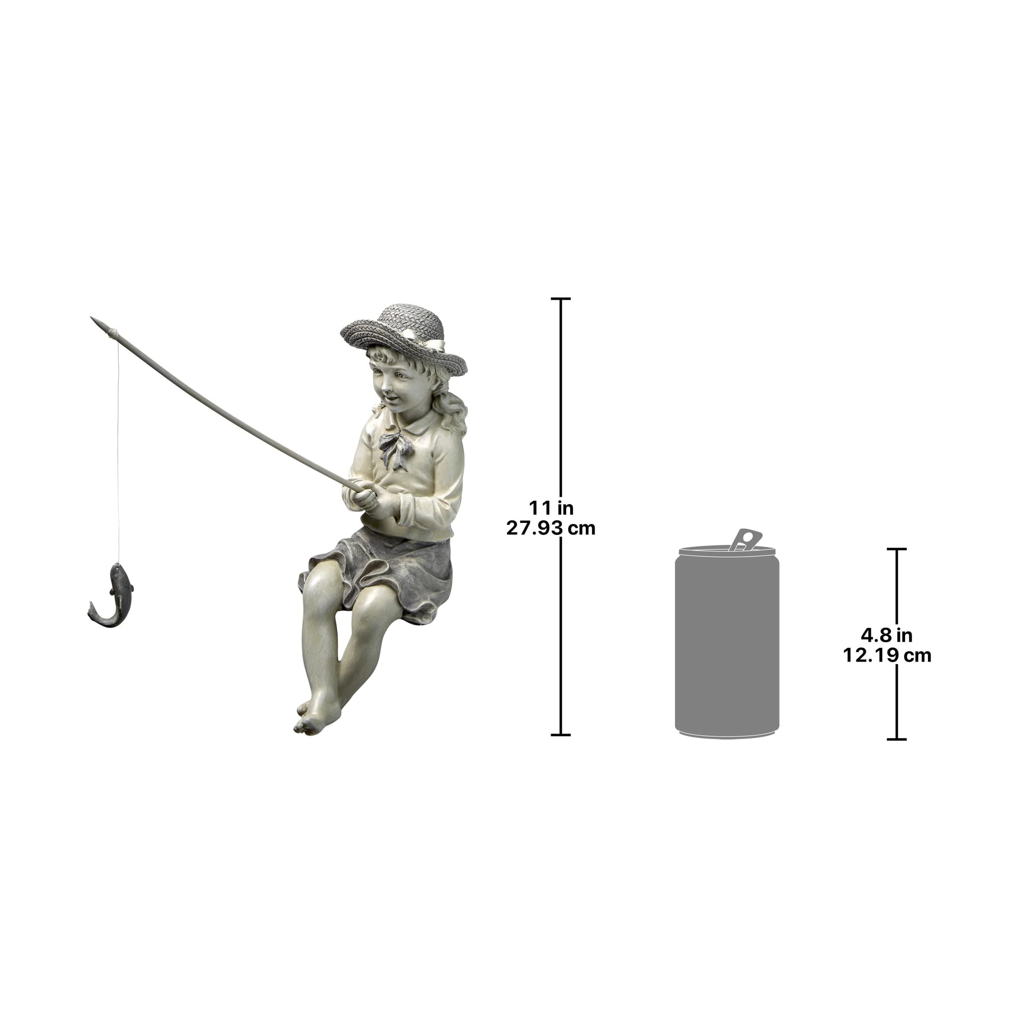 SMALL NELLIES BIG CATCH STATUE