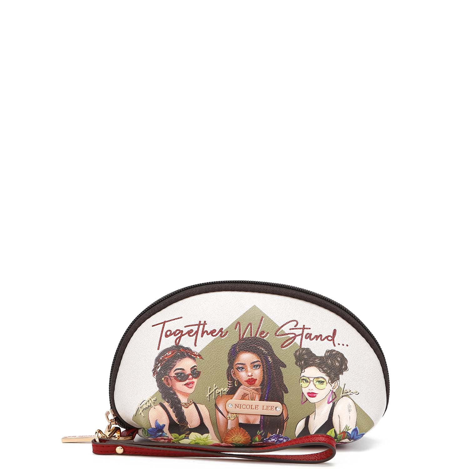 Nicole Lee Together We Stand 3 Piece Set (Shopper, Dome Crossbody, Pouch)