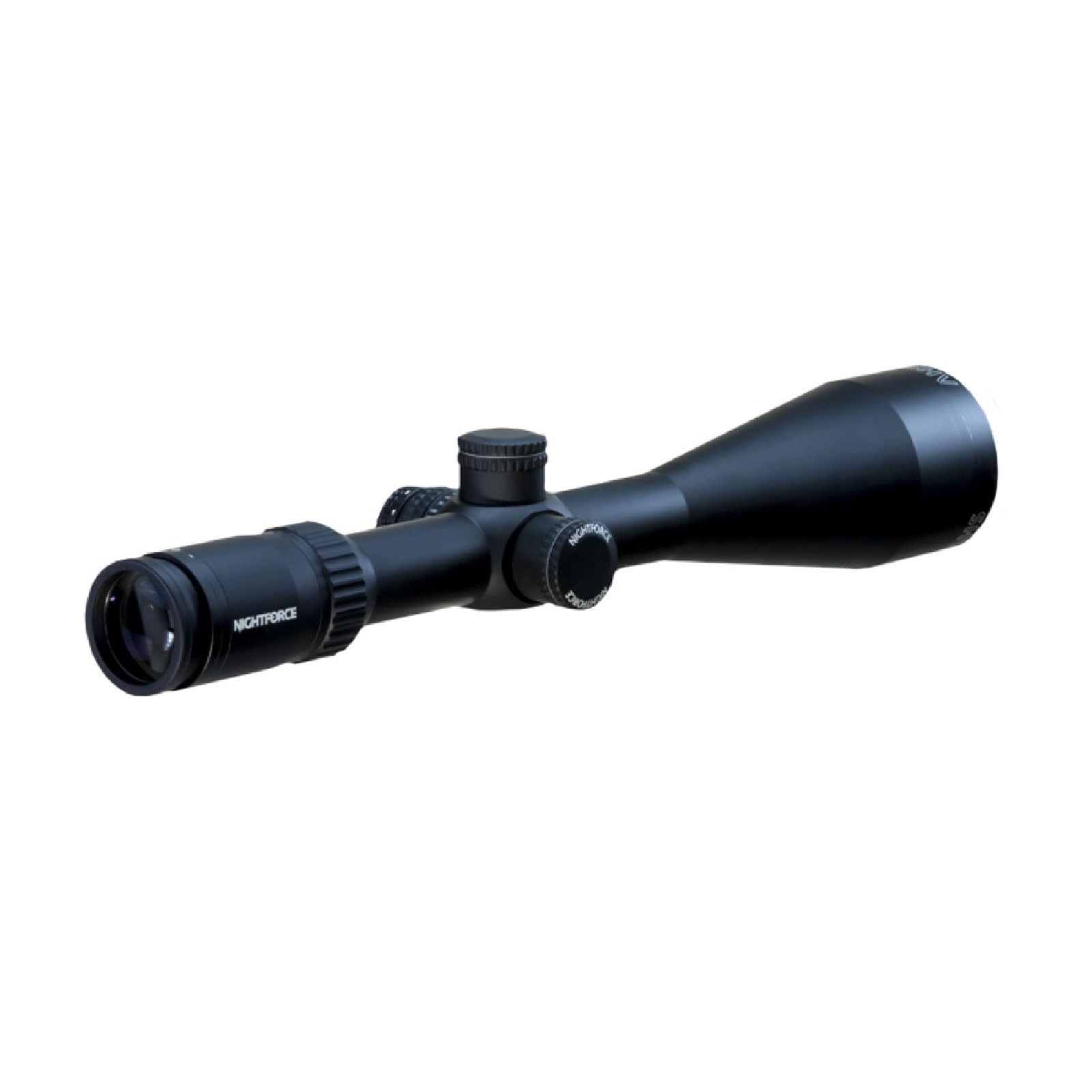 NIGHTFORCE SHV 4-14x56mm Second Focal Plane (F2/SFP) 30mm Tube Durable Precise Waterproof Fogproof Hunting Gun Scope, Center Only Illumination - Moar - 30 MOA - Center Illumination Reticle