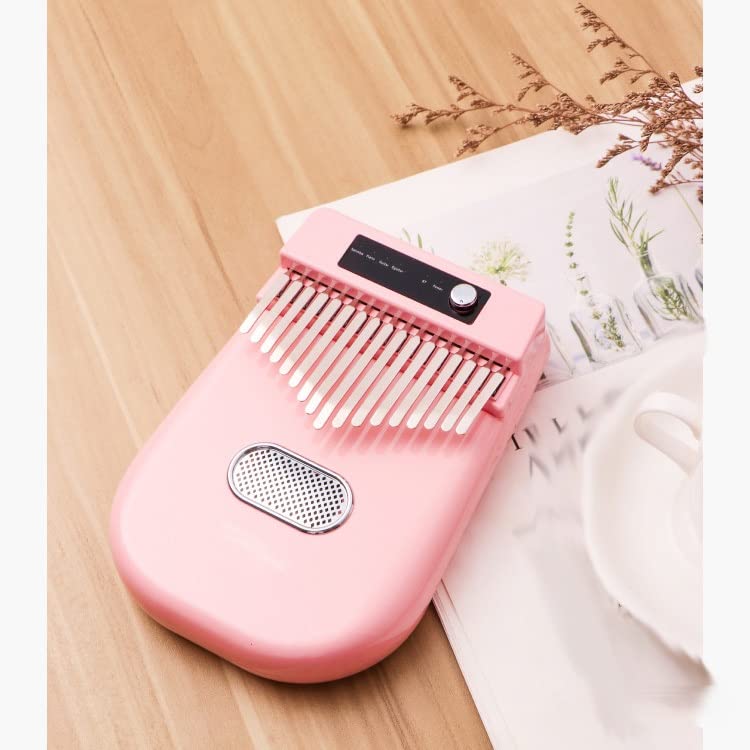 WSSBK Electronic Smart Kalimba Thumb Piano Kalimba Thumb Piano 17-Note Finger Piano Portable Musical Instrument (Color : D, Size : 17 Tones)