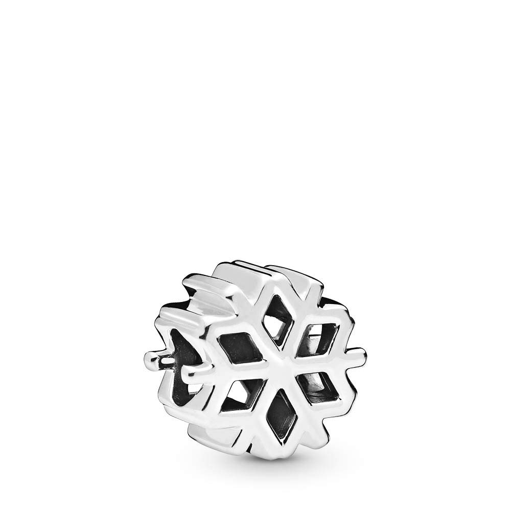 Pandora Jewelry Polished Snowflake Sterling Silver Charm
