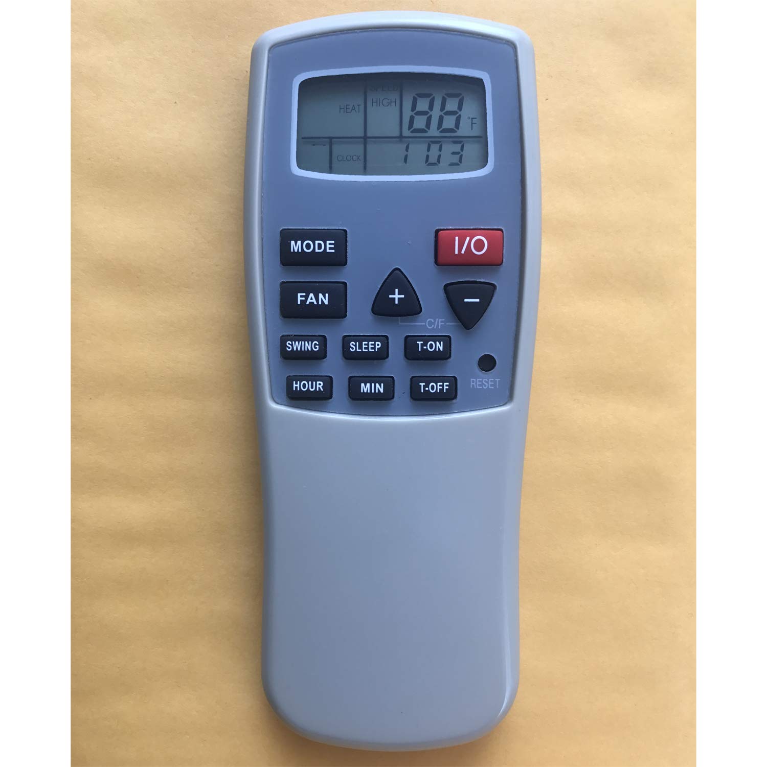 Replacement for Soleus Air Air Conditioner Remote Control LX-100 LX-100BL LX-120 LX-120BL LX-140 LX-140BL PH5-12R-32S PH5-13R-35S PH5 Series PH5-13R-35D PH5-13R-3D PH5-13R-32D PH5-13R-35