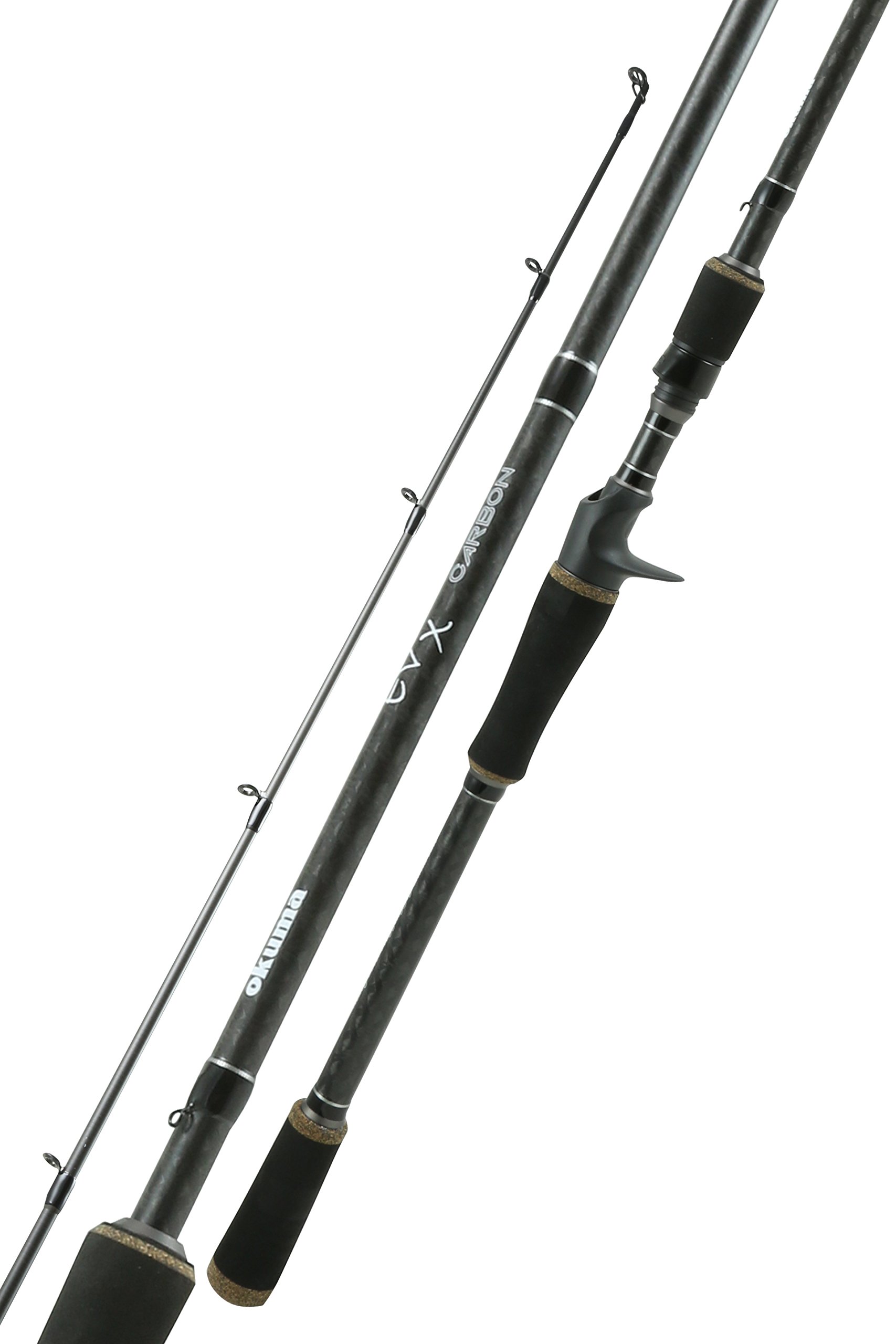 Okuma Evx Technique Specific Lightweight Graphite Bass Rod- EVX-C-751Hb, Black