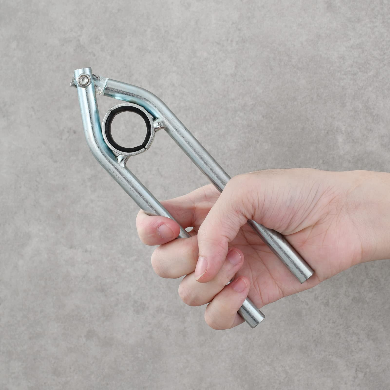 Tecmolog Faucet Aerator Key and Removal Tool Carbon Steel Cache Aerator Wrench for 21mm-28mm Faucet Aerator, Brushed Nickel, SBA031