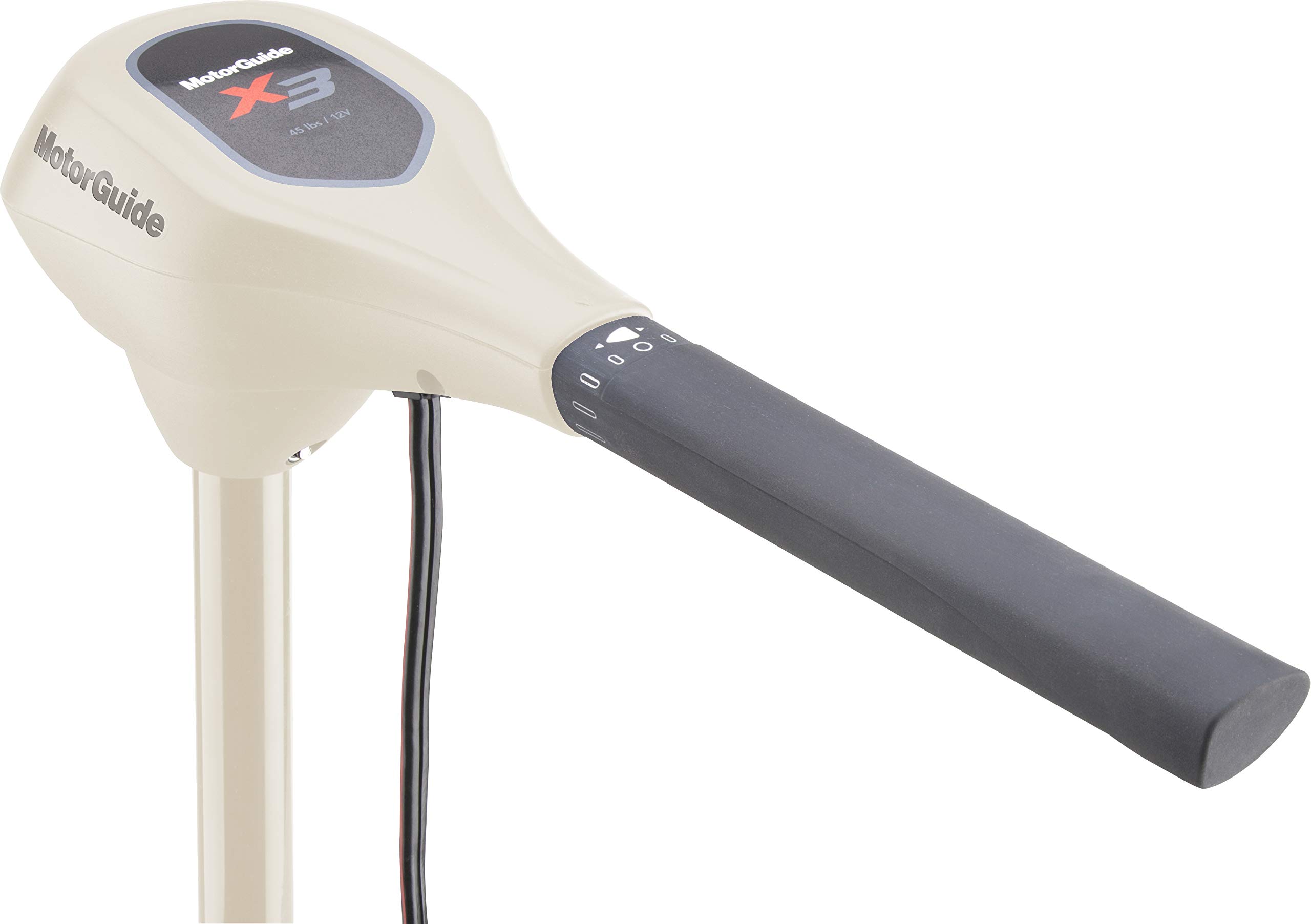 MotorGuide 941300020 X3 Saltwater Bow Mount Trolling Motor - Hand-Operated - 50-Inch Shaft, 70-Pound Peak Thrust