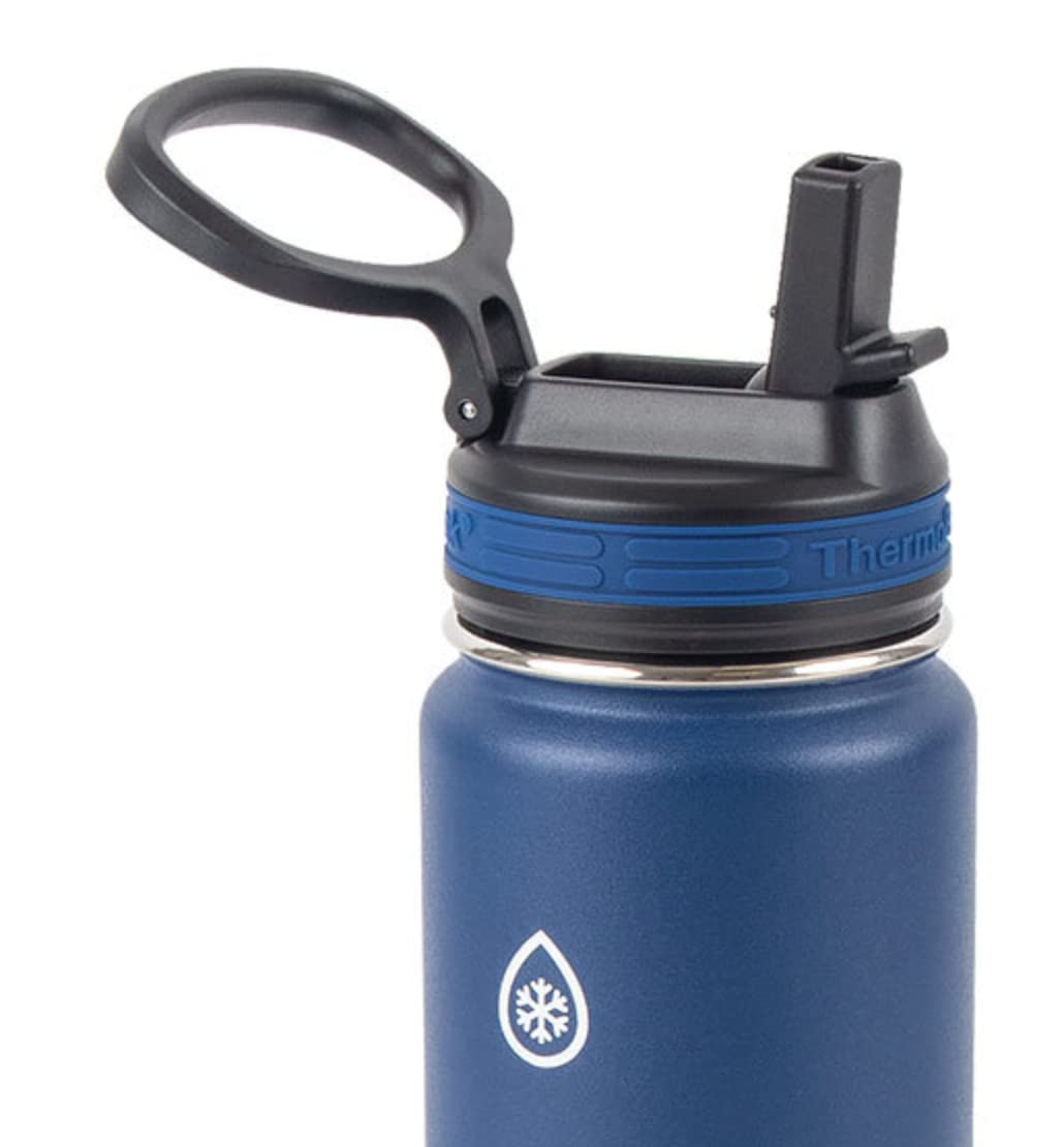 Thermo Flask Set 710 ml 2 Piece Thermal Bottle Blue and Red