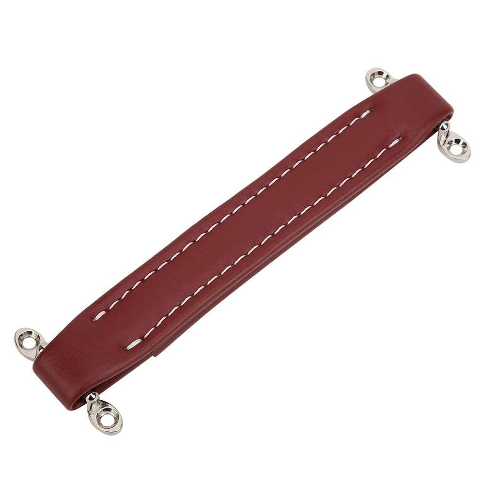 PU Leather Amplifier Handle, Rough Textured Embossed Guitar Speaker Handle for Guitar Amp