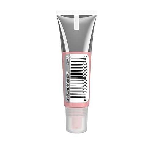 Neutrogena MoistureShine Lip Soother Gloss with SPF 20 Sun Protection, High Gloss Tinted Lip Moisturizer with Hydrating Glycerin and Soothing Cucumber for Dry Lips, Glow 70, 35 oz