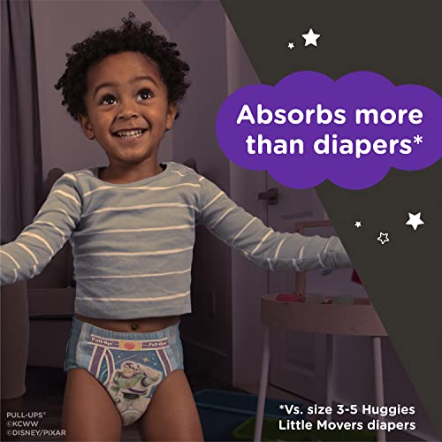 Pull-Ups Boys' Nighttime Potty Training Pants Training Underwear, 2T-3T, 21 Ct