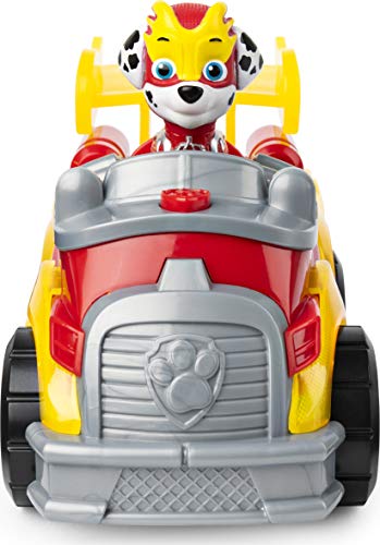 Paw Patrol, Mighty Pups Super Paws Marshall’s Deluxe Vehicle with Lights and Sounds