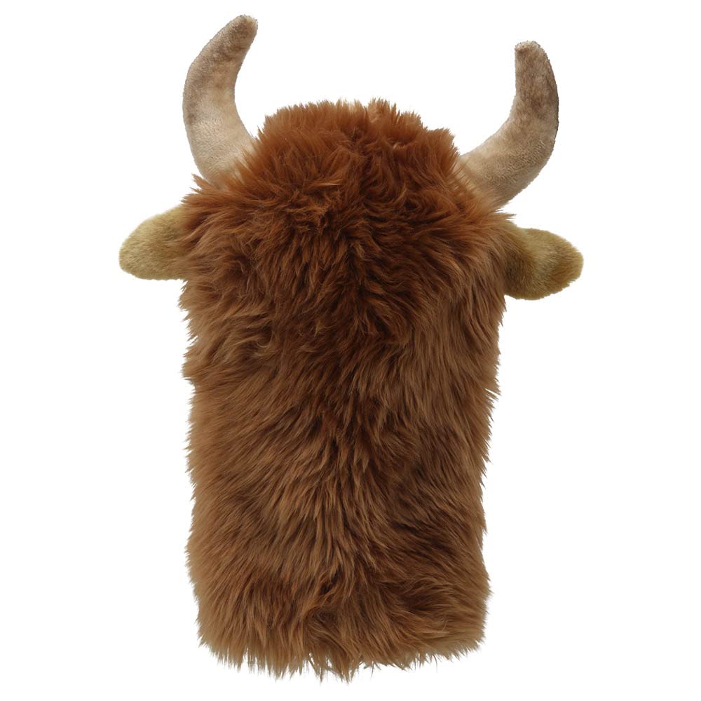The Puppet Company - Novelty Highland Cow Golf Club Head Cover