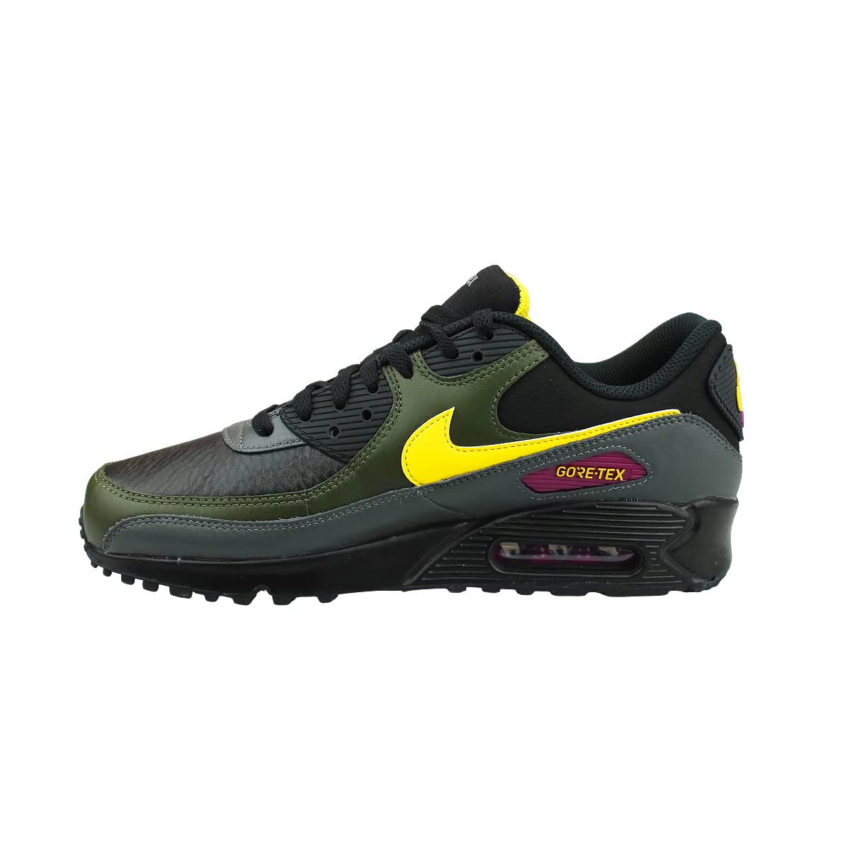 Nike Air Max 90 GTX Mens Shoes Size-10, Black/Yellow/Gray
