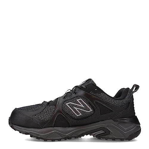 New Balance Men's 481 V3 Running Shoe, Black/Magnet/Metallic Silver, 9.5