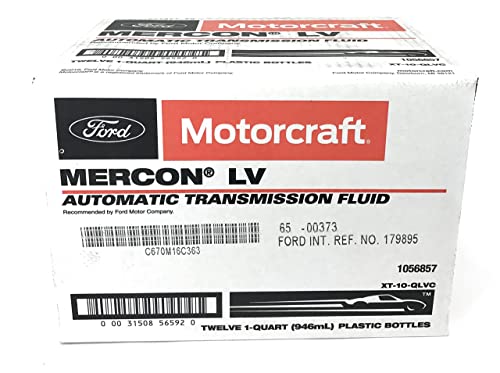 Motorcraft MERCON LV Automatic Transmission Fluid (ATF) **12 Quart Case**