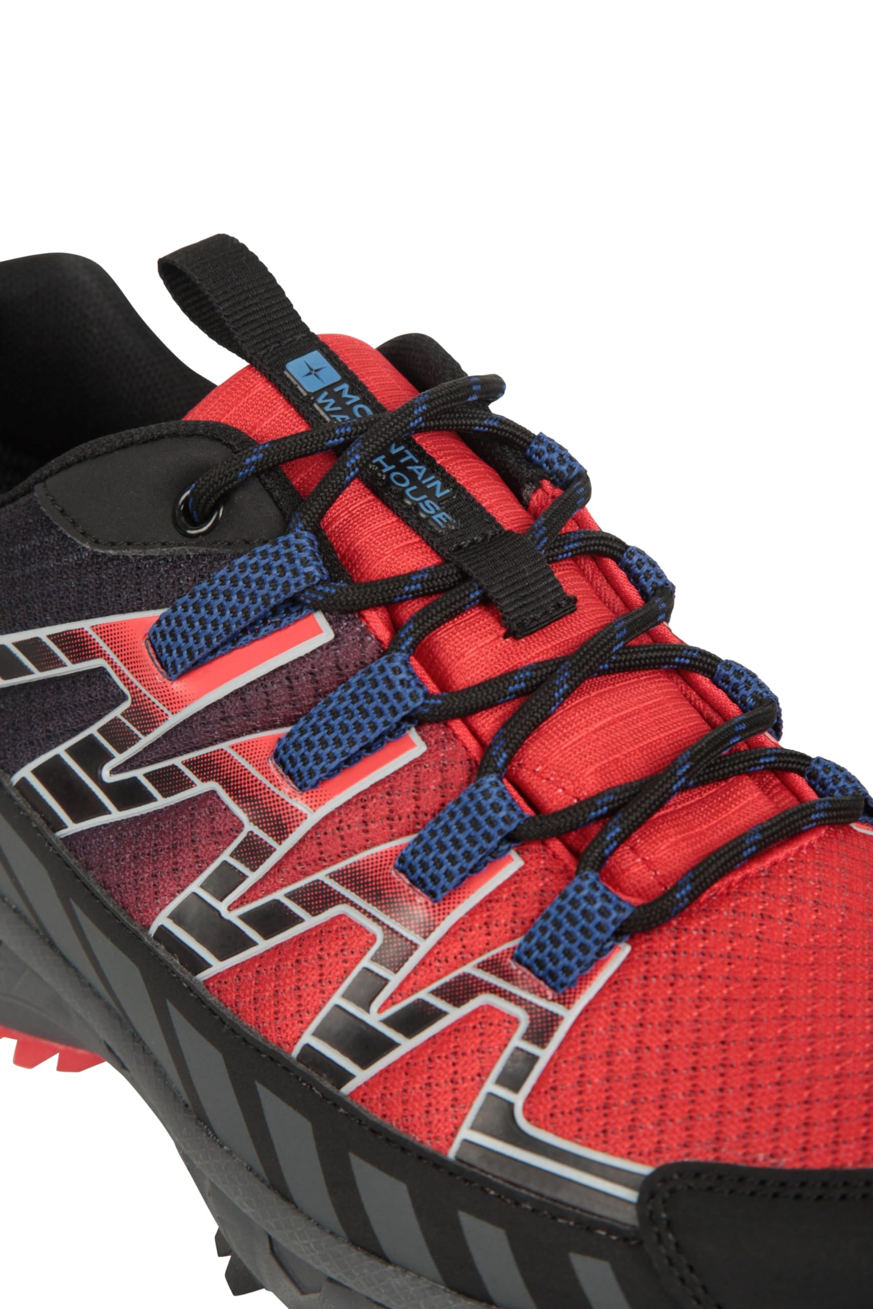 Mountain Warehouse Enhance Mens Waterproof Trail Runner Sneakers Petrol Blue 13 M US Men