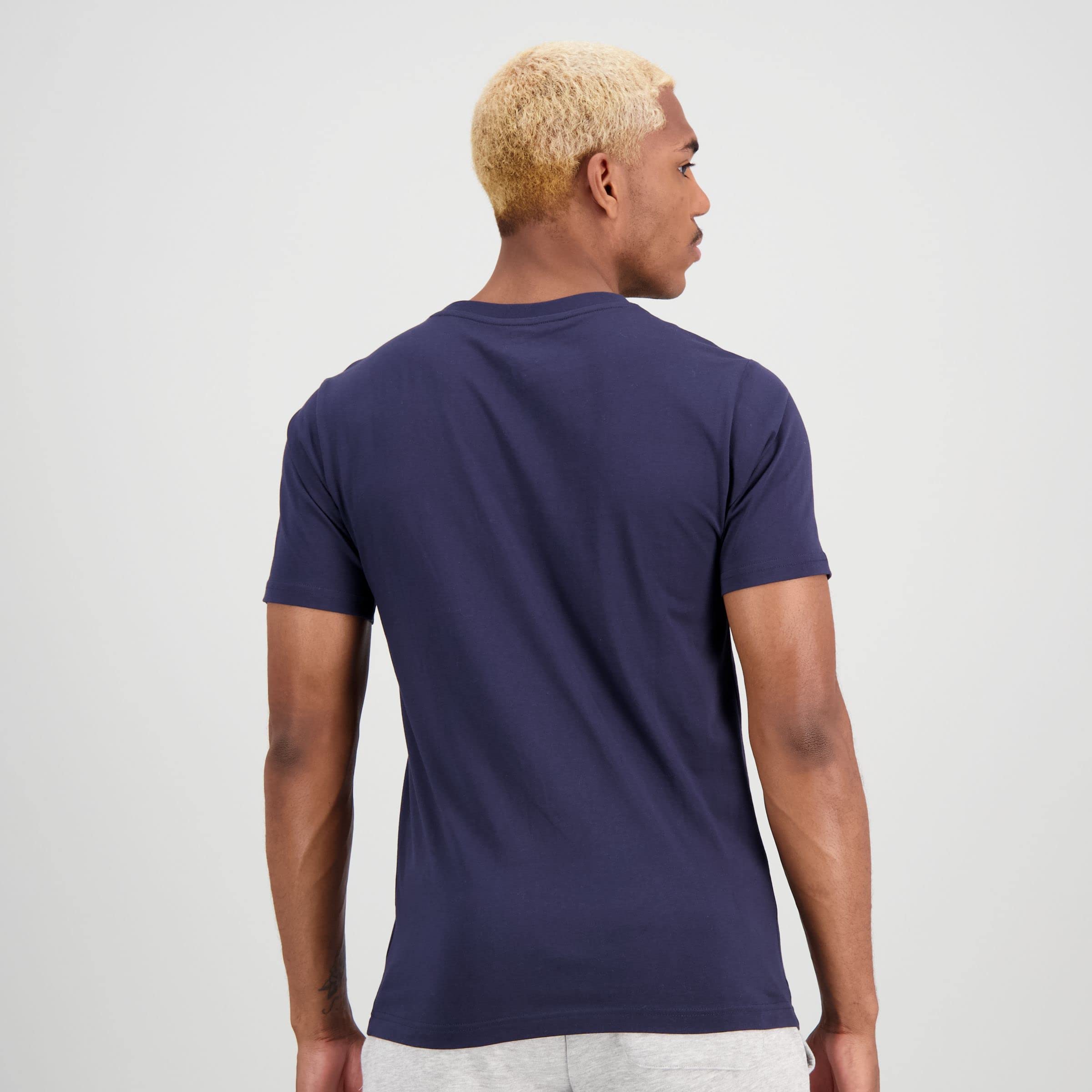 New Balance Men's NB Essentials Stacked Logo Short Sleeve, Athletic Grey , 3X-Large
