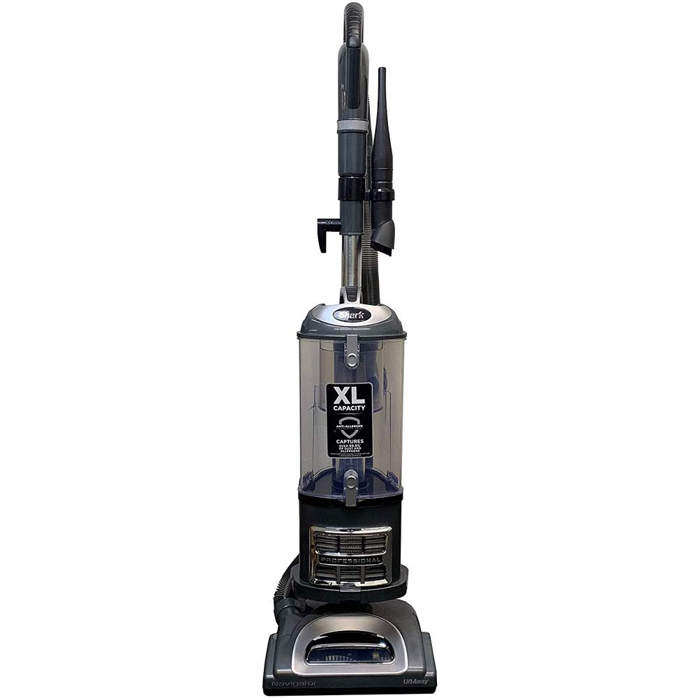Shark UV550 Professional Navigator Lift-Away Upright Vacuum Bundle with 1 Year Extended Protection Plan (CRTE9SRKUV550RB) (Renewed)