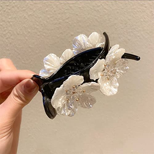 TAZSJG Maruko Hair Clips Women's Romantic Women's Elegant Temperament Headwear Accessories (Color : A, Size : One Size)