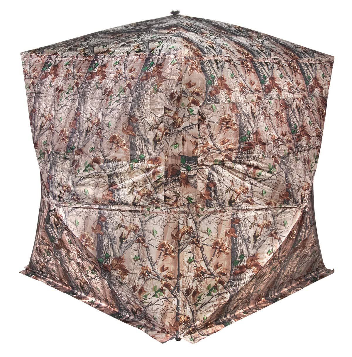Muddy Outdoors Hunting Water Resistant Black Backed Pop-Up 4-Person Executioner 350 Ground Blind