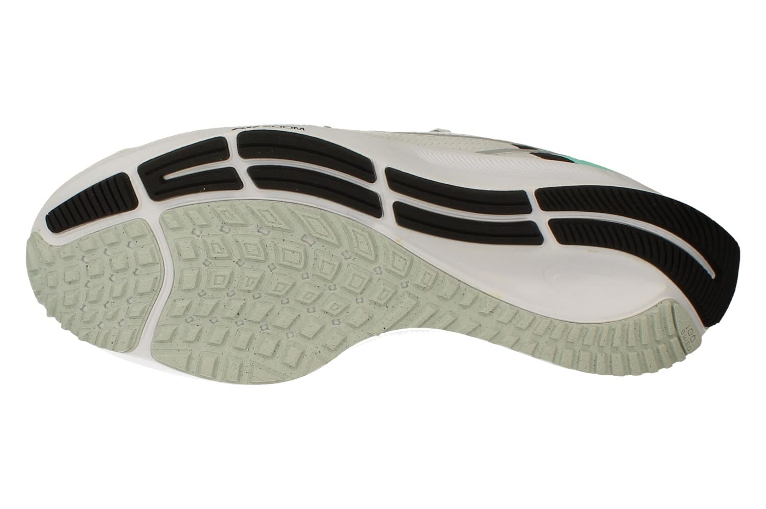 Nike Air Zoom Pegasus 38 Mens Running Trainers CW7356 Sneakers Shoes, White Wolf Grey Hyper Pink 102, 10.5