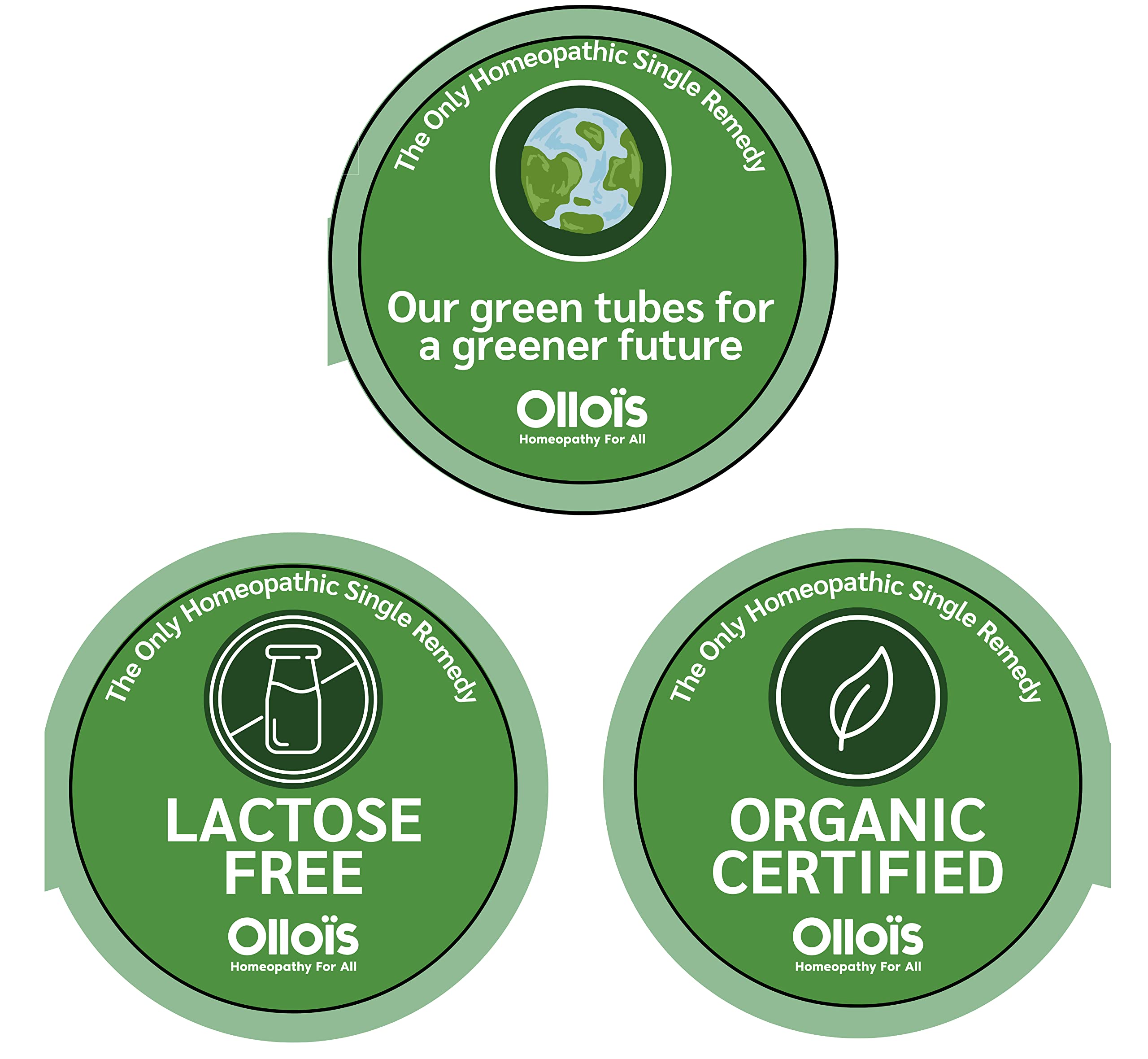 OLLOIS Ruta Graveolens 30c, Organic, Lactose-Free Homeopathic Medicine, 80 Pellets (Pack of 1)