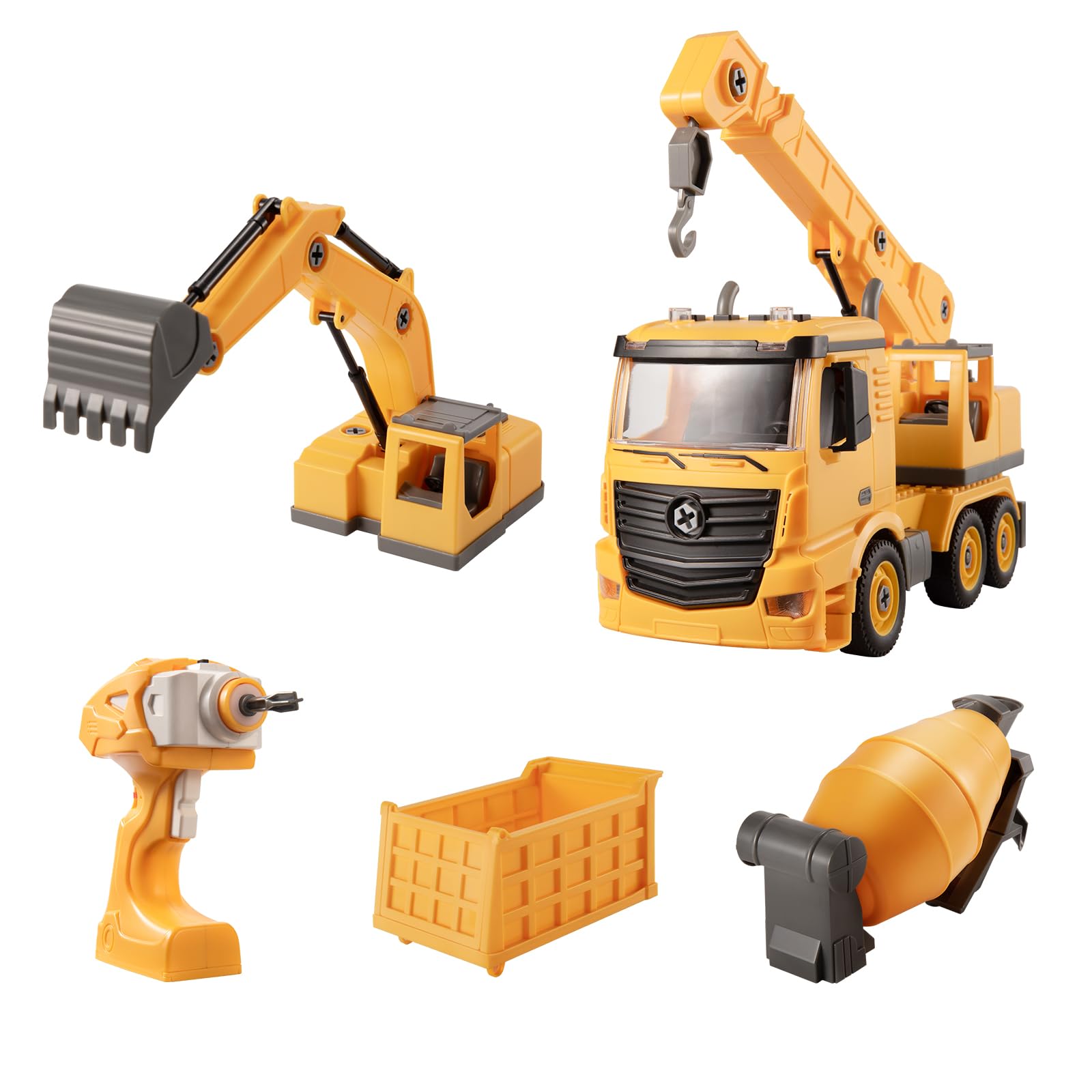 TEMI Car Construction Truck Toys…
