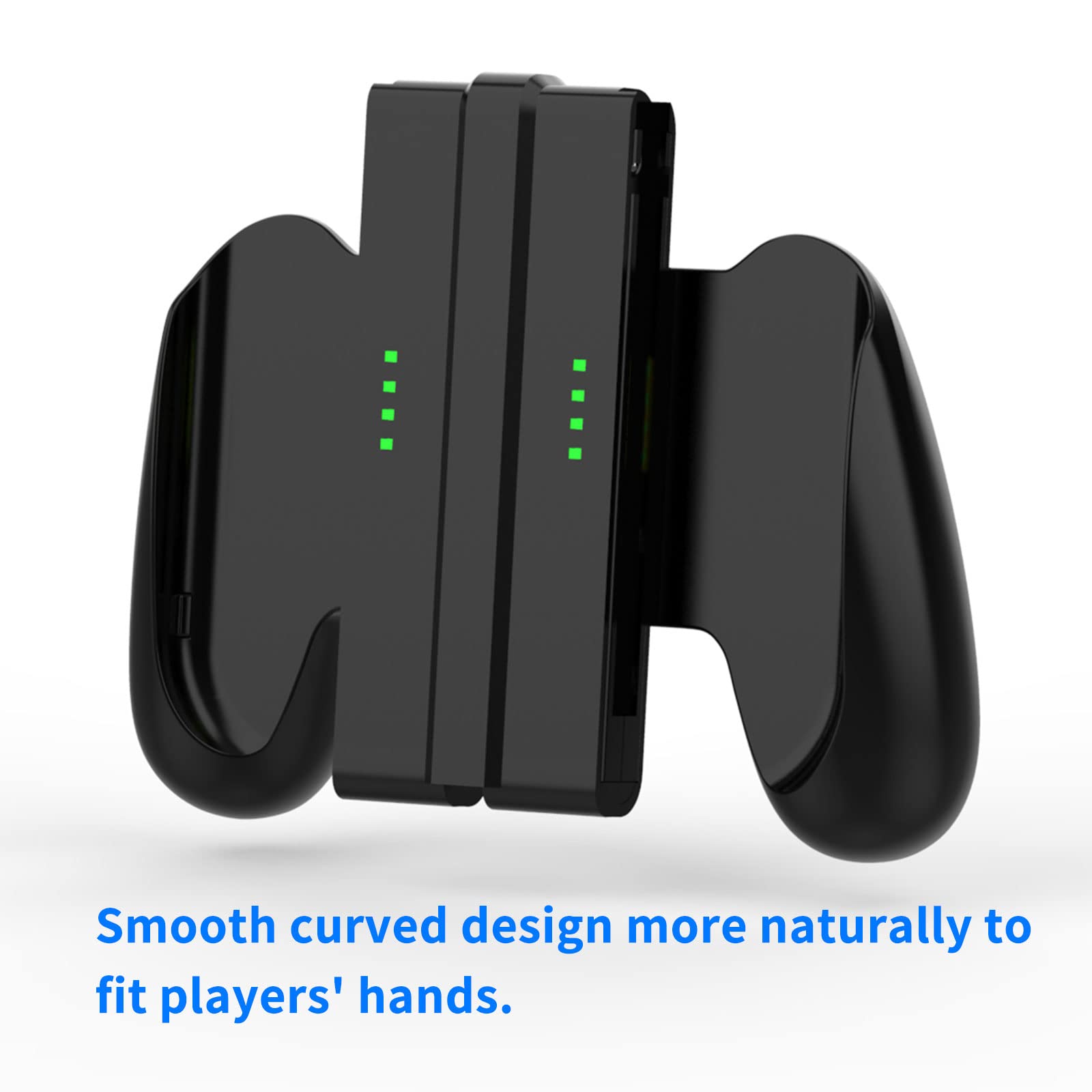 Switch controllers joy-con Comfort Grips for Nintendo Switch/Switch OLED 2021 JoyCons Controllers Black