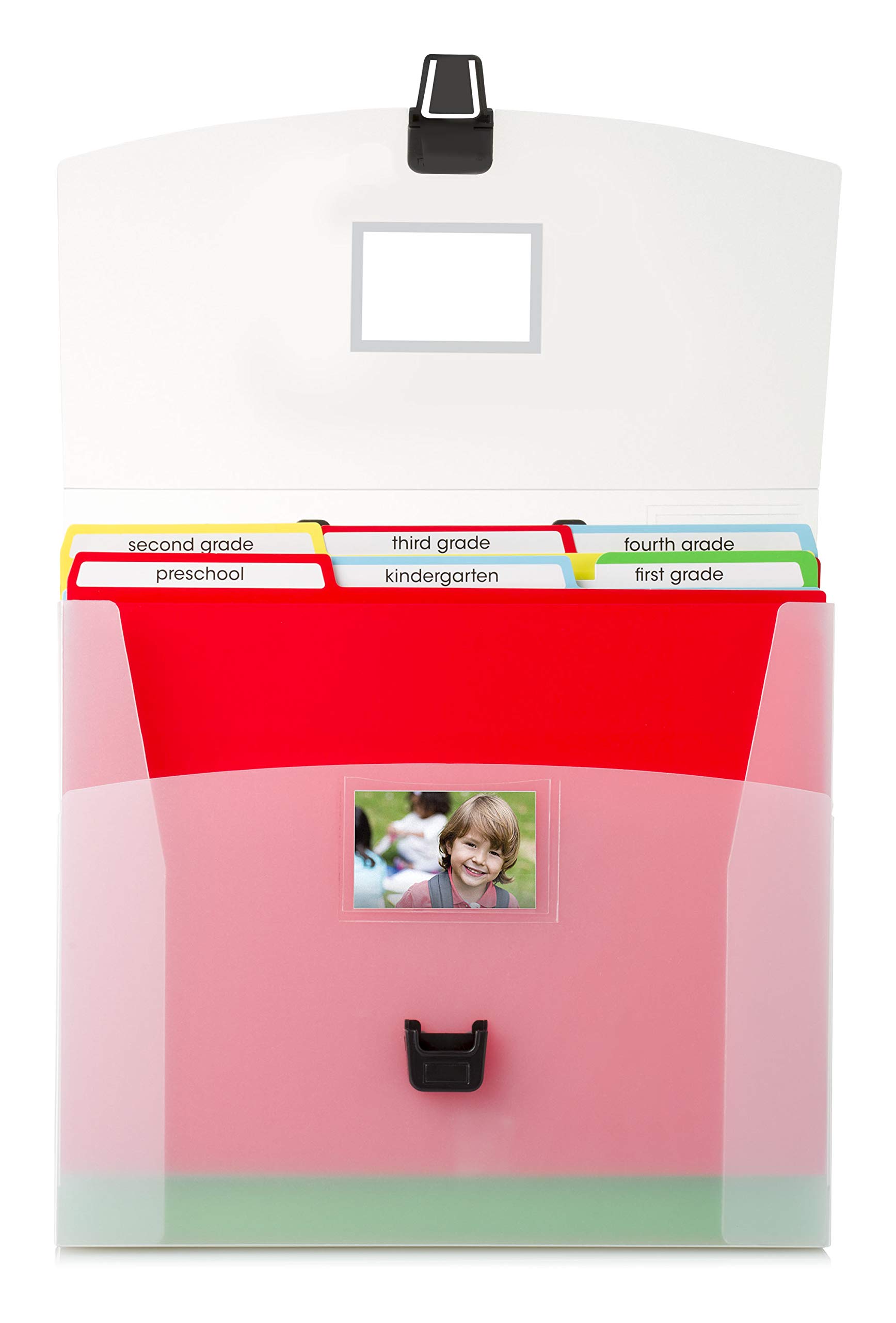 Pearhead School Years Organizer, Children’s School Highlights and Accomplishments Binder for Parents, File Keeper for Kids, School Memories Keepsake, Plastic, One Size