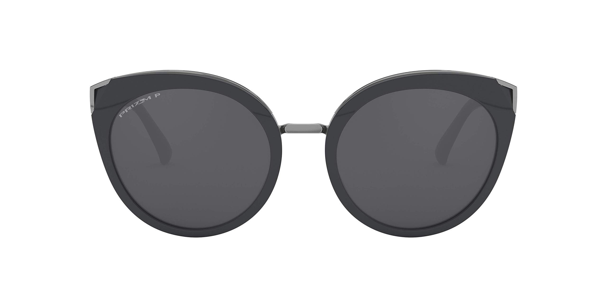 Oakley Women's Oo9434 Top Knot Cat Eye Sunglasses, Matte Rose Tortoise/Prizm Rose Gold, 56 mm