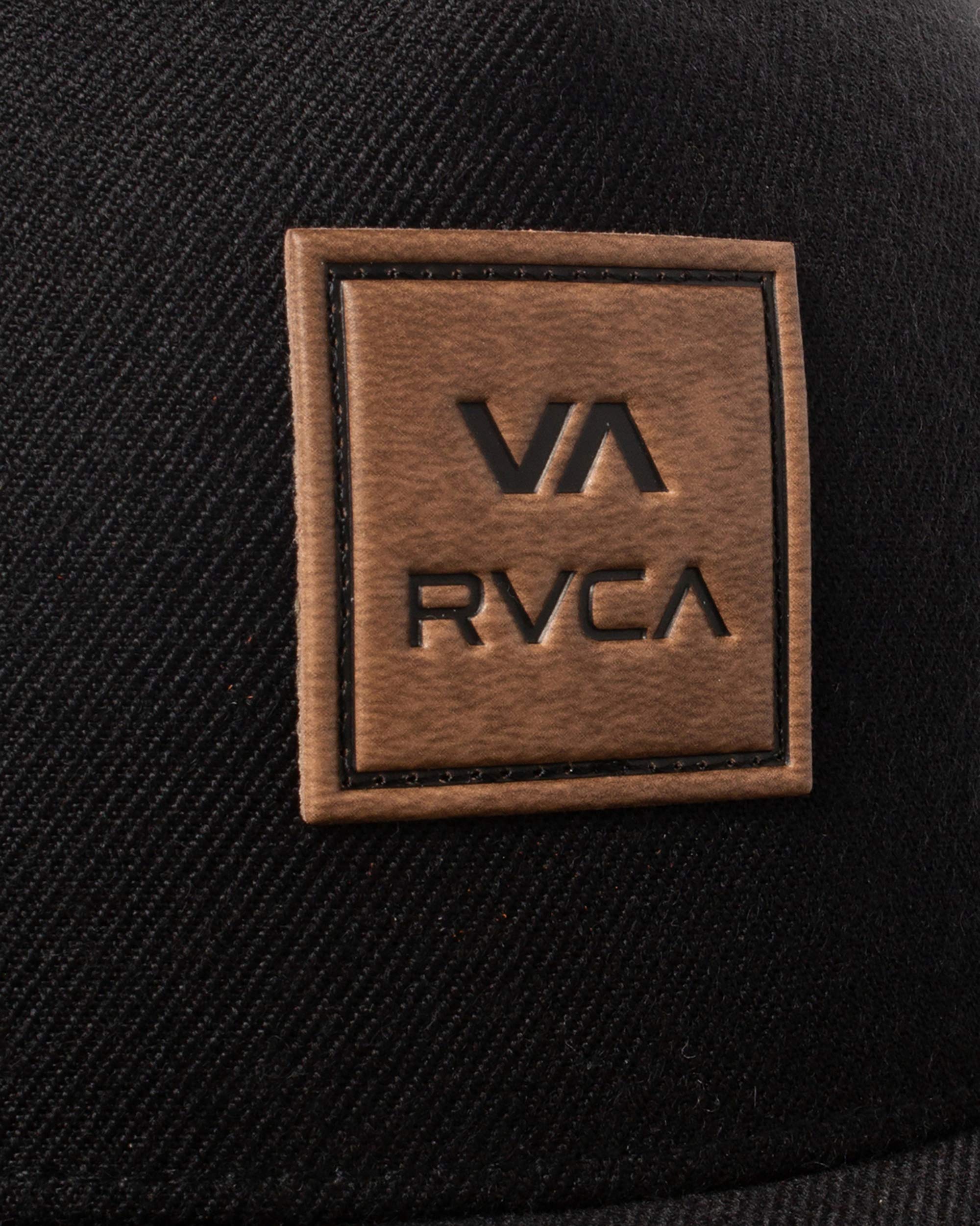 RVCA Men's Adjustable Snapback Brim Hat, Curved Trucker/Sand, One Size