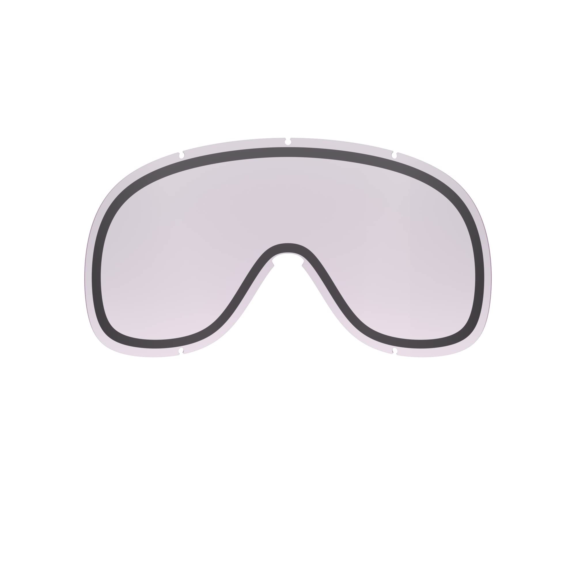 POC, Retina Big Clarity Comp Night Spare Lens, Clarity comp Night/ar Green Back/Front