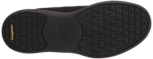Skechers Women's GO Walk Stability-Magnificent Sneaker, Black, 11