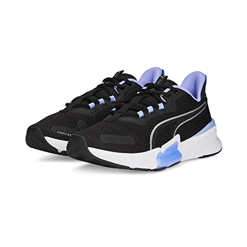 PUMA Women's Football Soccer Boots, Black/White, 10 AU