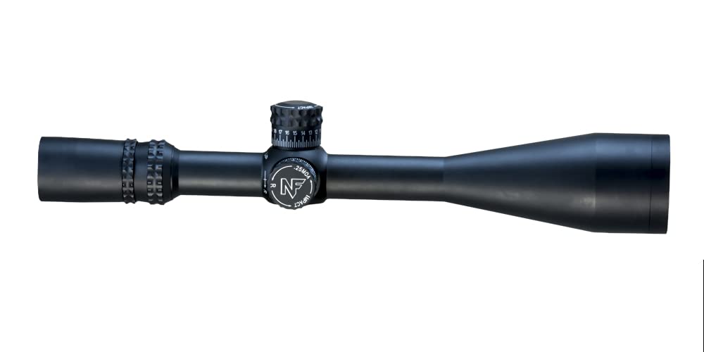 NIGHTFORCE NXS 8-32x56mm F2 30mm Tube Black Hunting Gun Scope - ZeroStop Parallax Adjustable Second Focal Plane Long-Range Shooting Scope Moar-T Reticle (C509)